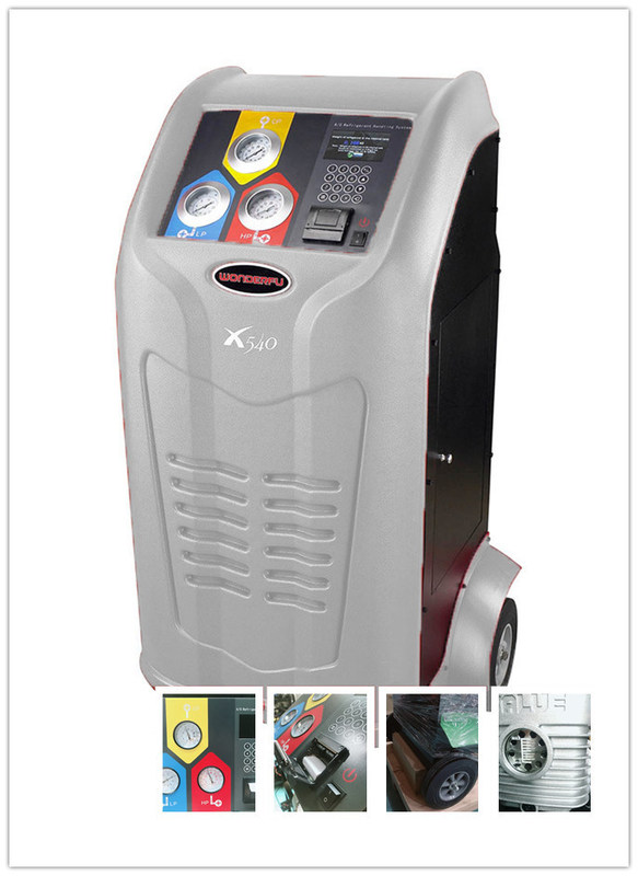 A/C Service Car Ac Recovery Machine Leakage Hunting 800W Input Power